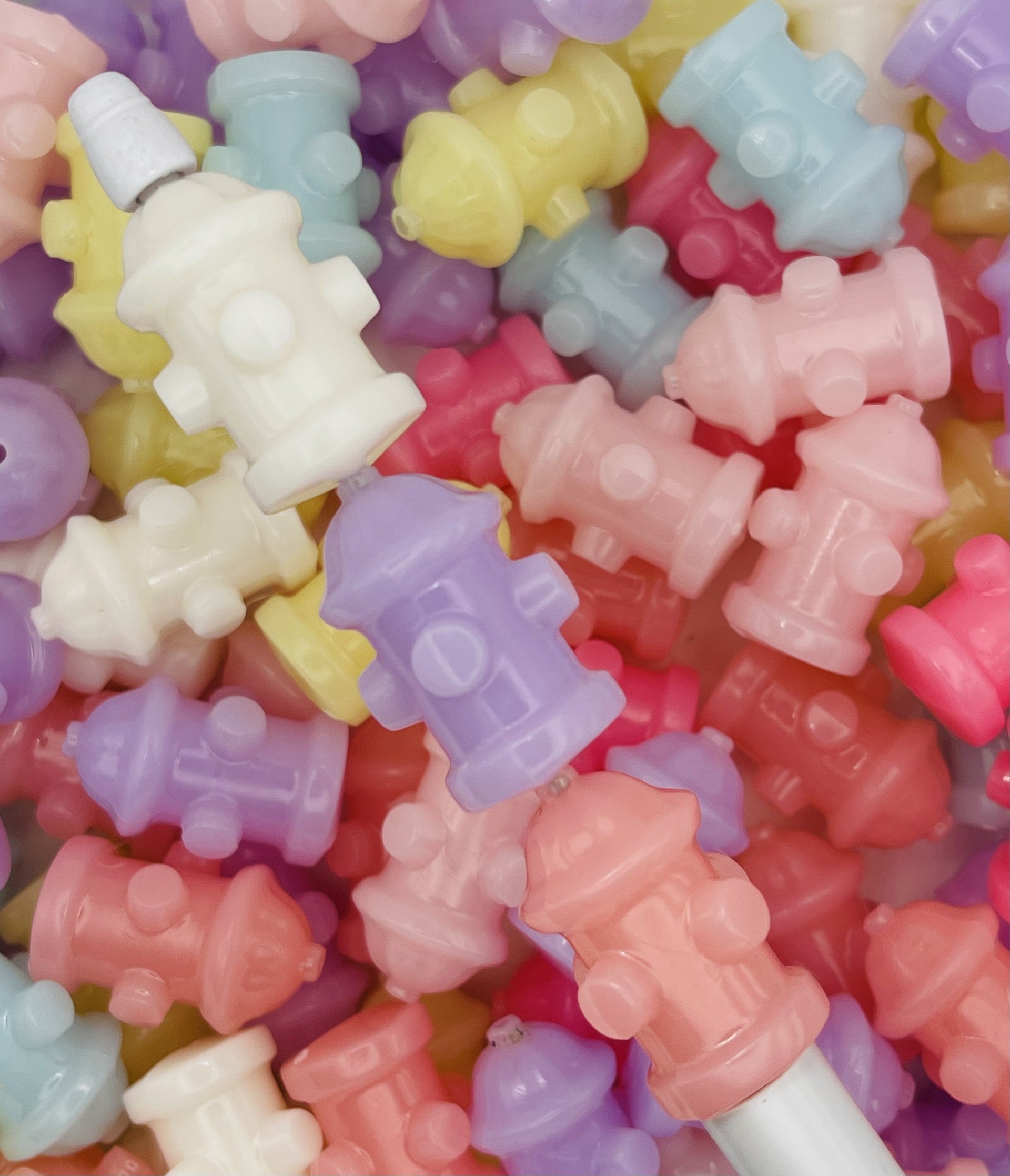 Jelly Fire Hydrant Beads